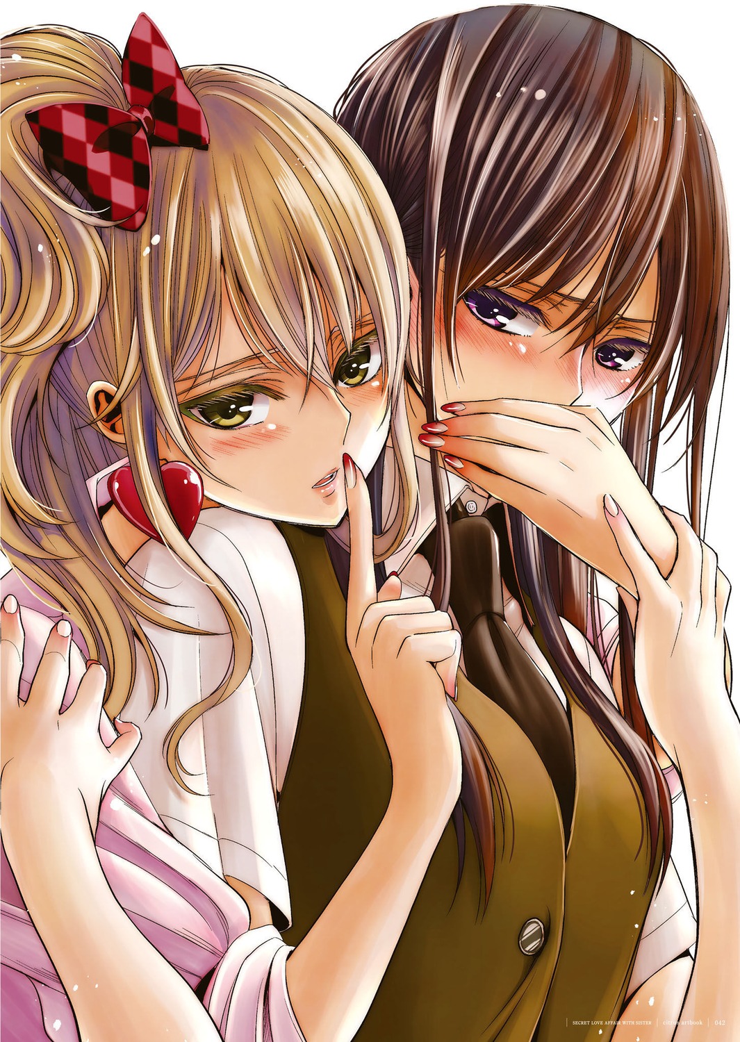 saburouta citrus (manga) aihara mei aihara yuzu (citrus) seifuku yuri | #1062868 | yande.re
